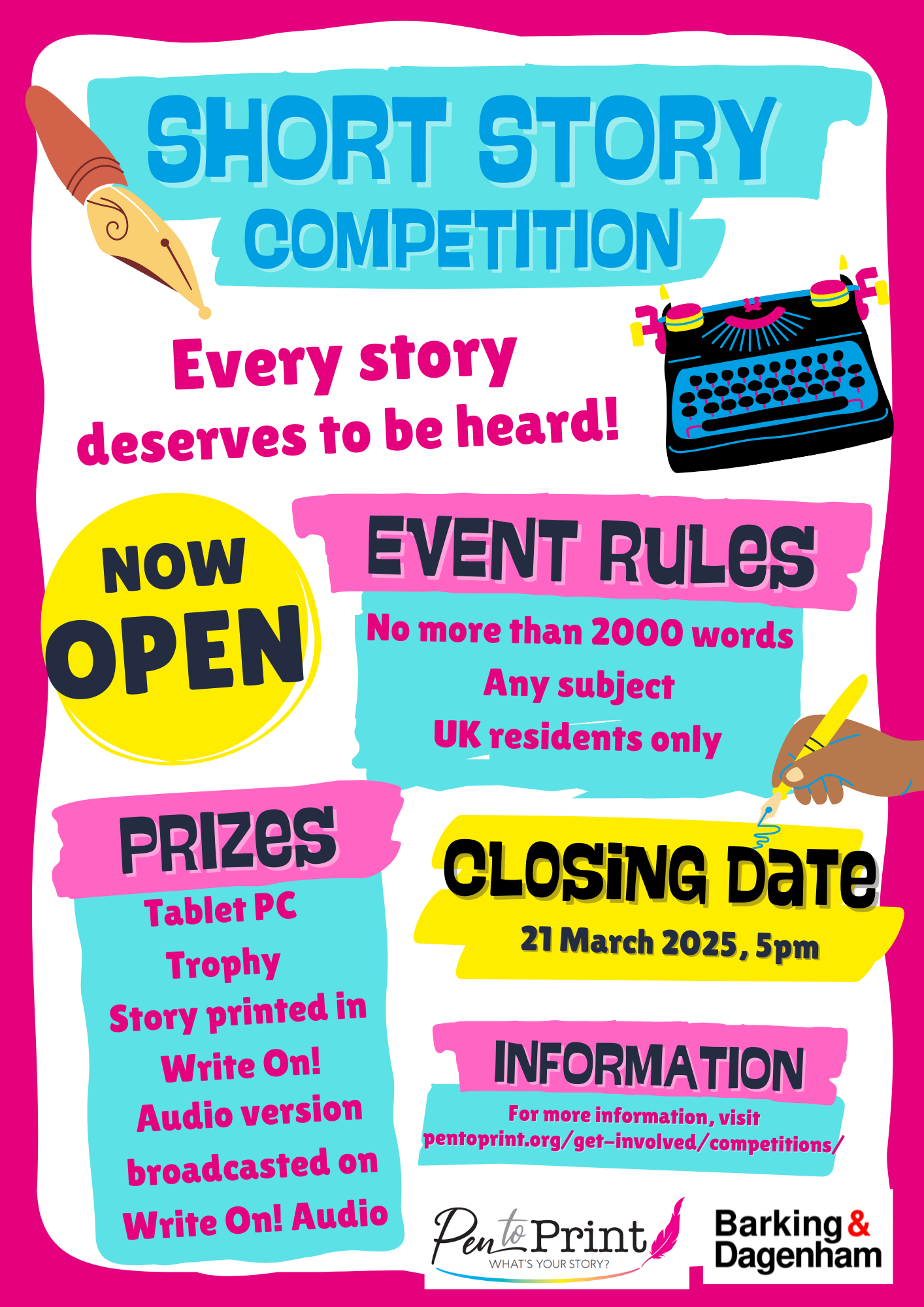 Pen to Print Competitions – Pen To Print